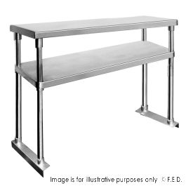 Double Tier Workbench Overshelf - 1800-WBO2